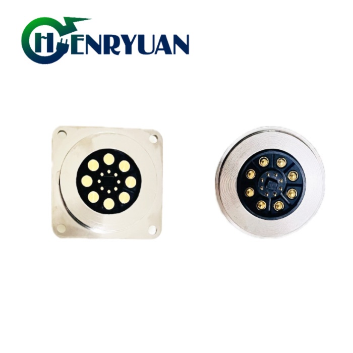 Large Current Magnet Connectors 30A Pogo Pin Waterproof